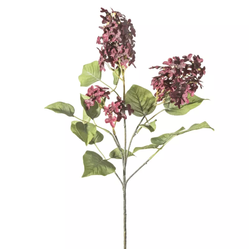 Sztuczny kwiat dekoracyjny bordowy Eurofirany | Sklep internetowy ...